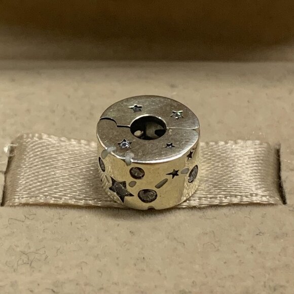 Pandora | Jewelry | Pandora Stars Galaxy Clip Charm | Poshmark